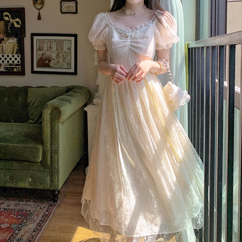 Fairycore Princess Wedding Dress – Toadds