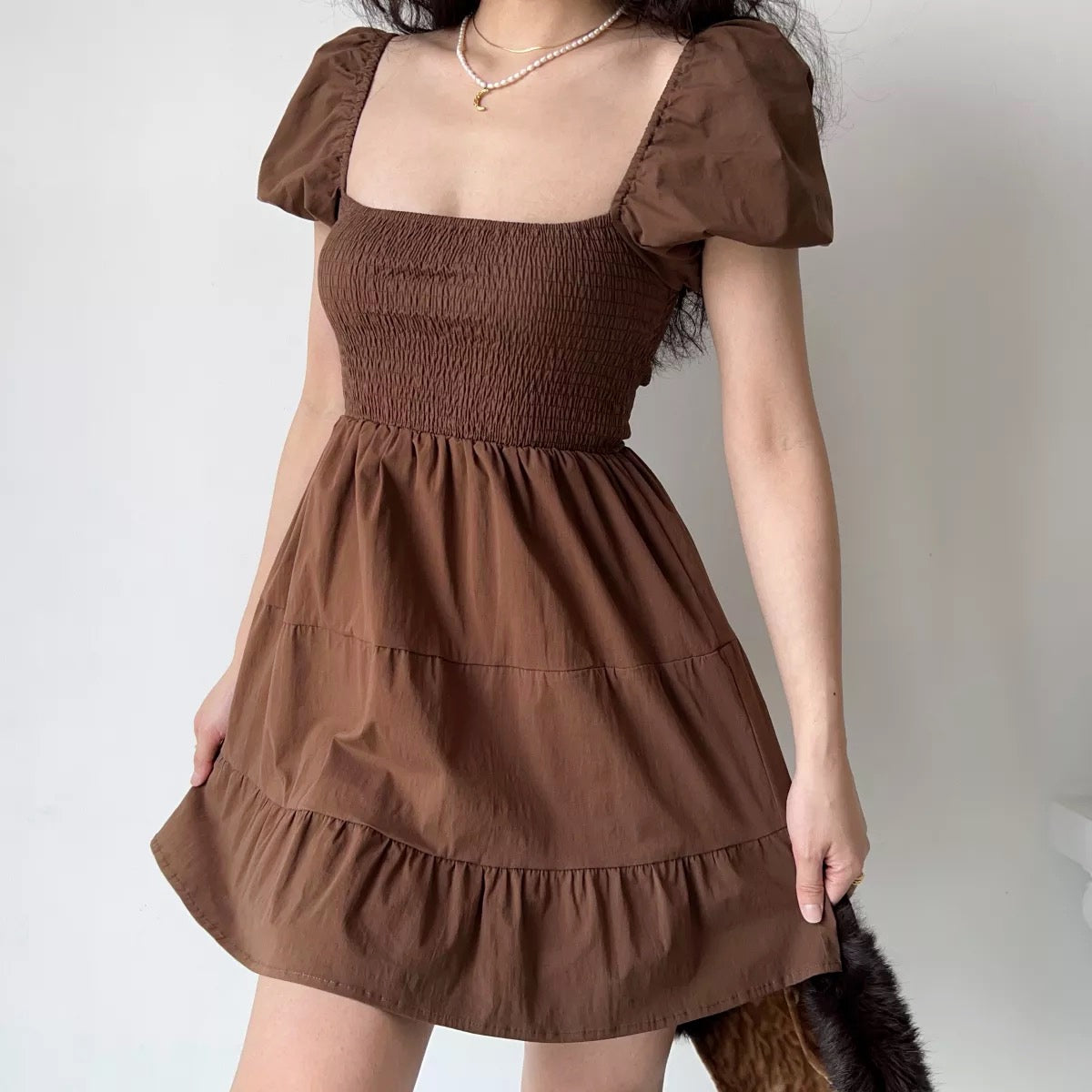 Retro Dreamland Puff Dress ~ HANDMADE – Toadds