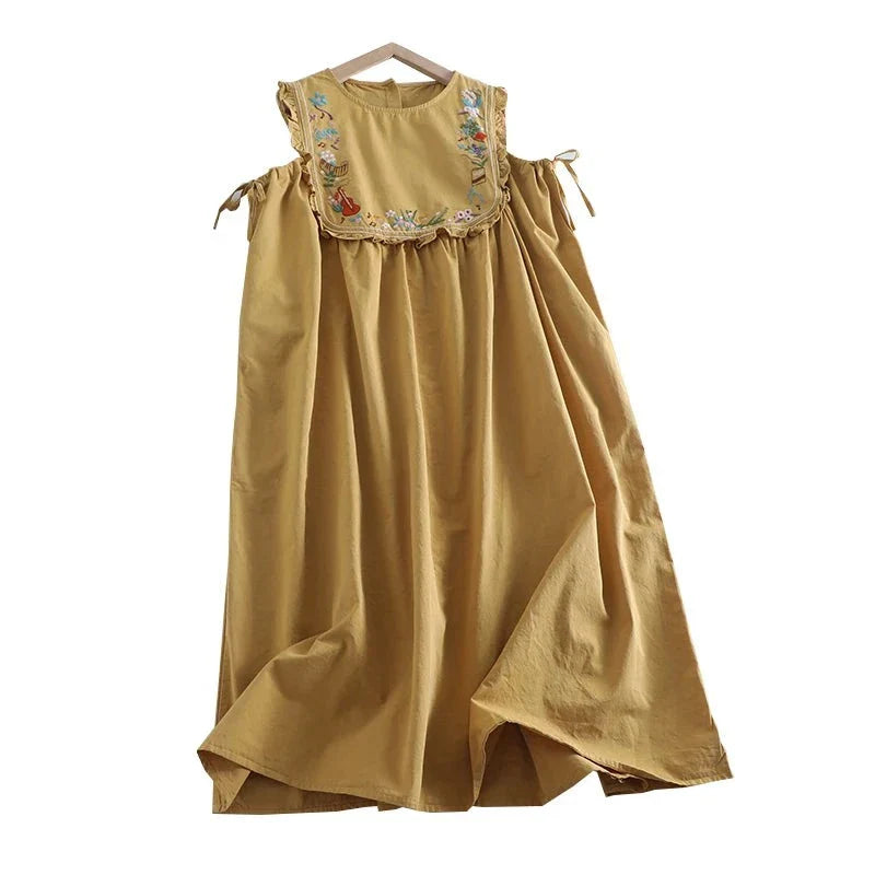 Harvest Gold Folklore Sundress – Toadds