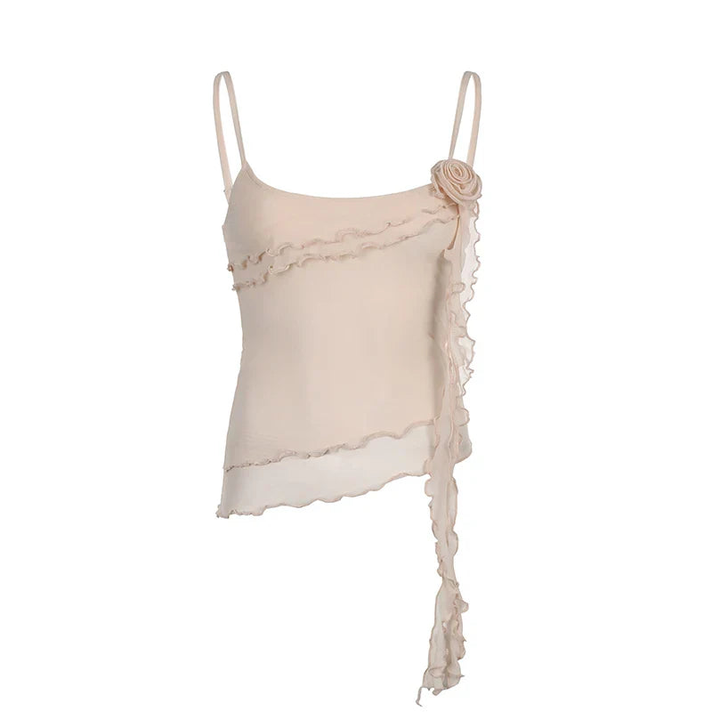 Double-layer Mesh Crop Top – Toadds