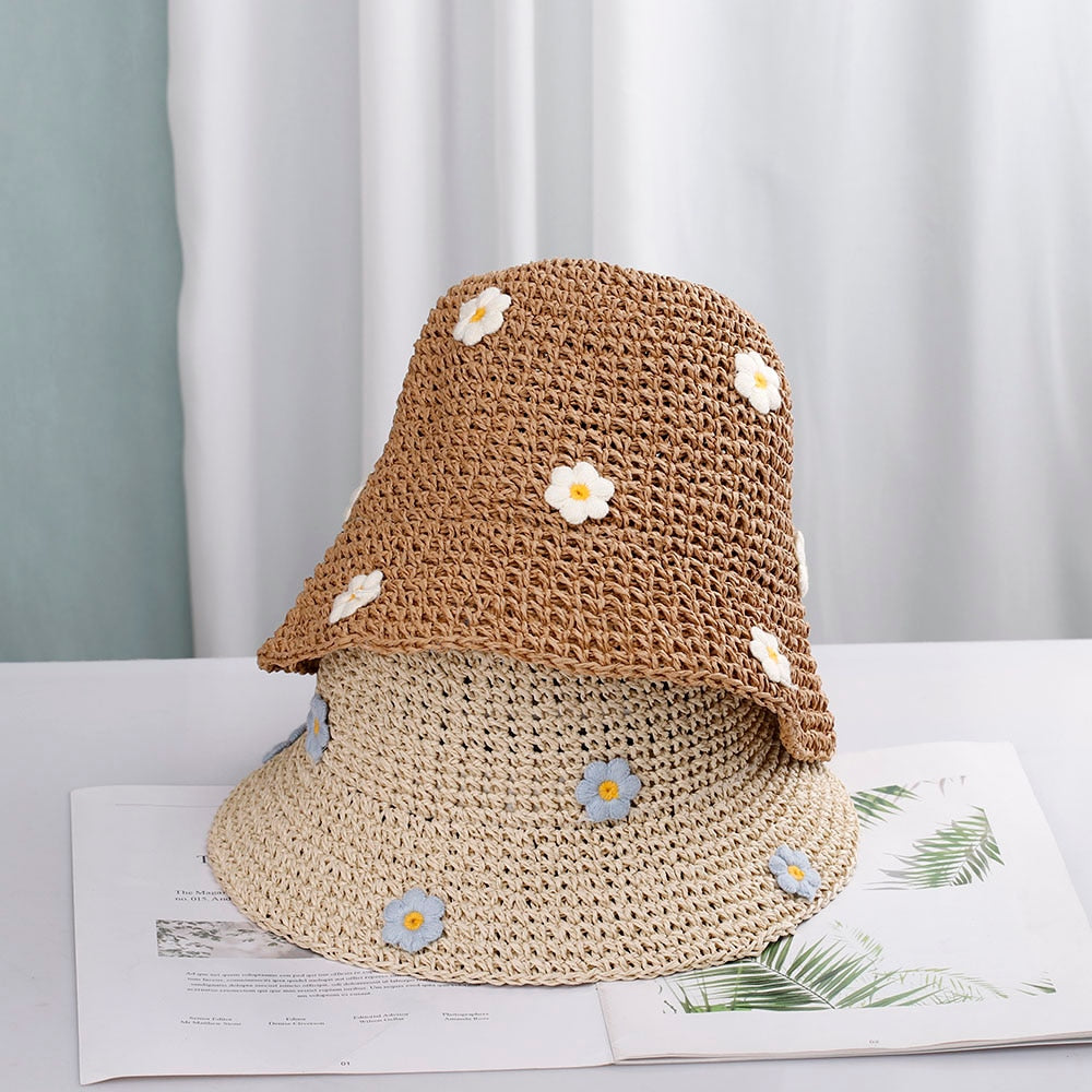 Cottagecore Fisherman's Luxury Straw Hat – Toadds
